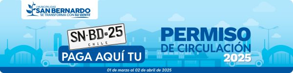 PERMISO CIRCULACIÓN 2025 – Municipalidad San Bernardo